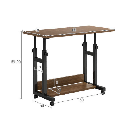 Adjustable Computer Table Height Study Table Portable Computer Desk ...