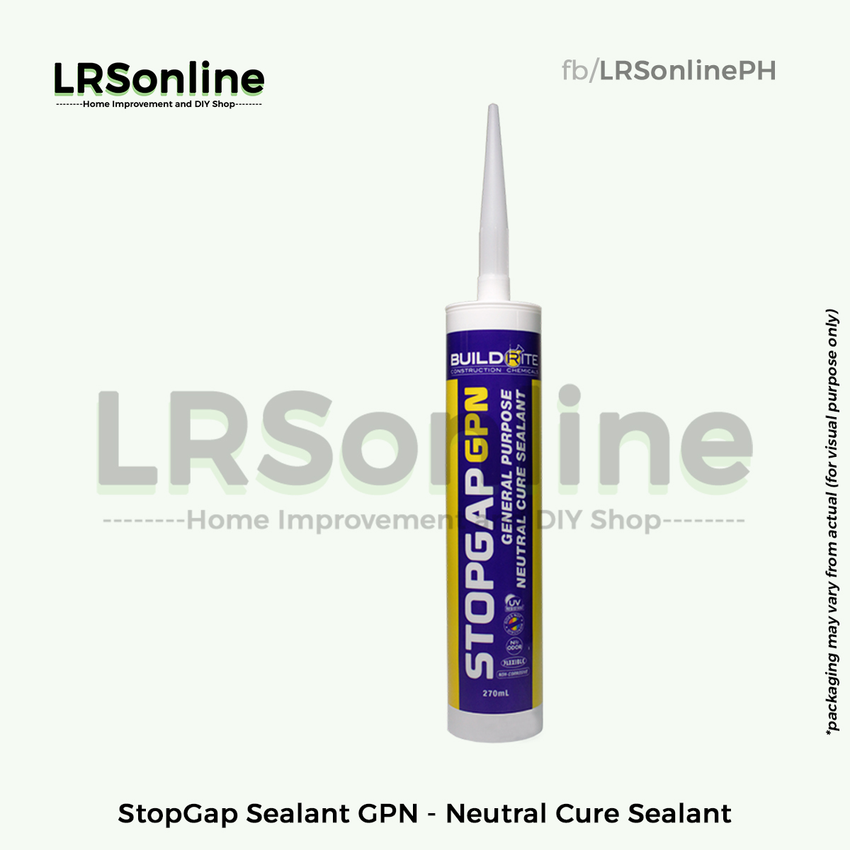 Buildrite StopGap GPN - Clear - tube | Lazada PH