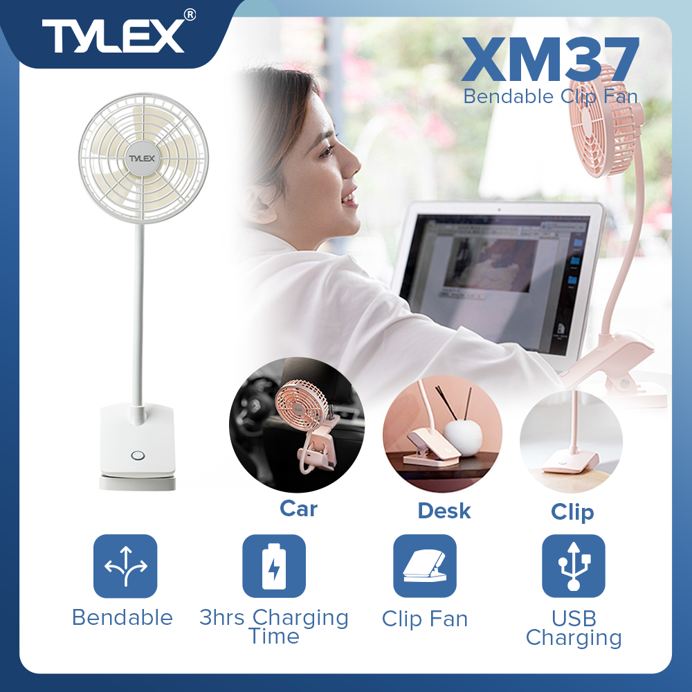 TYLEX XM37 Portable Multi-function Bendable Desk Table Car Clip Mini ...