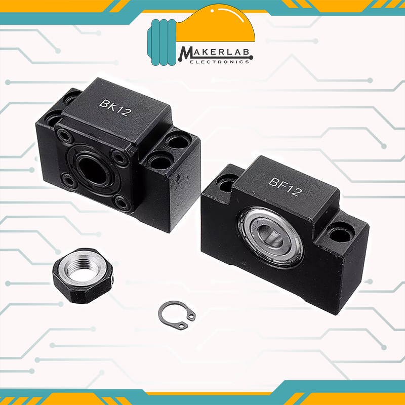 BK12 + BF12 Ball Screw End Support | Lazada PH