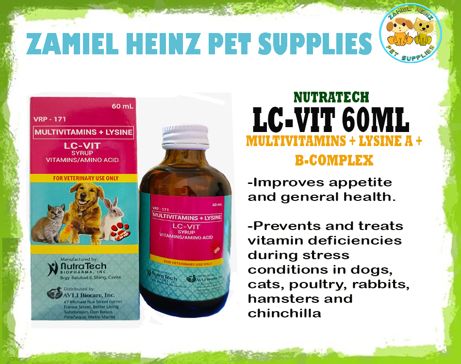 LC-VIT Syrup - Vitamins + Amino Acid | 60mL | Lazada PH