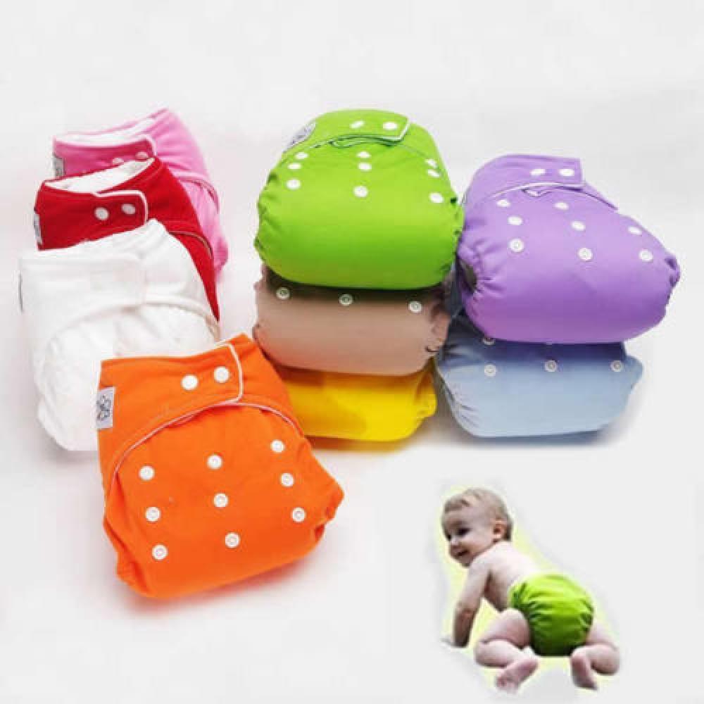 Waterproof Baby Washable Diaper Reusable Infant Nappy Cloth Diapers ...