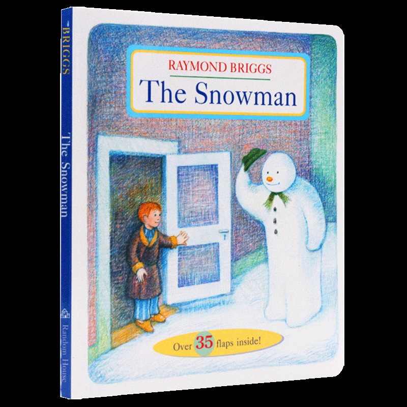 🔥🔥 Original English Children's Picture Books The Snowman Snowman ...