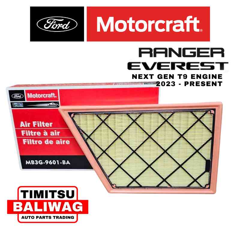 MOTORCRAFT AIR FILTER FOR FORD RANGER NEXT-GEN, FORD EVEREST NEXT-GEN ...