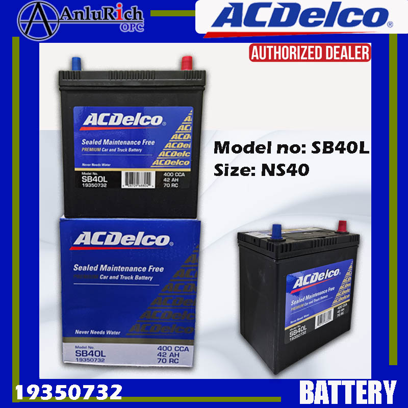 ACDelco SMF Battery SB40L / NS40 | Lazada PH