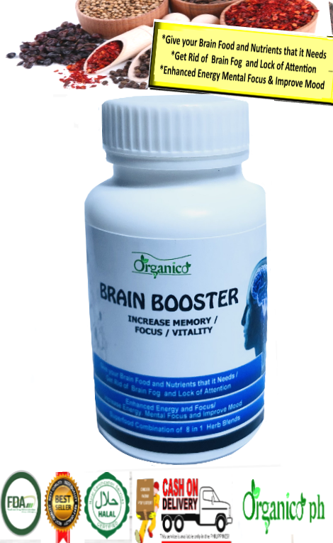 Best Selling Brain Booster Increase Memory Focus Vitality (30cap x ...