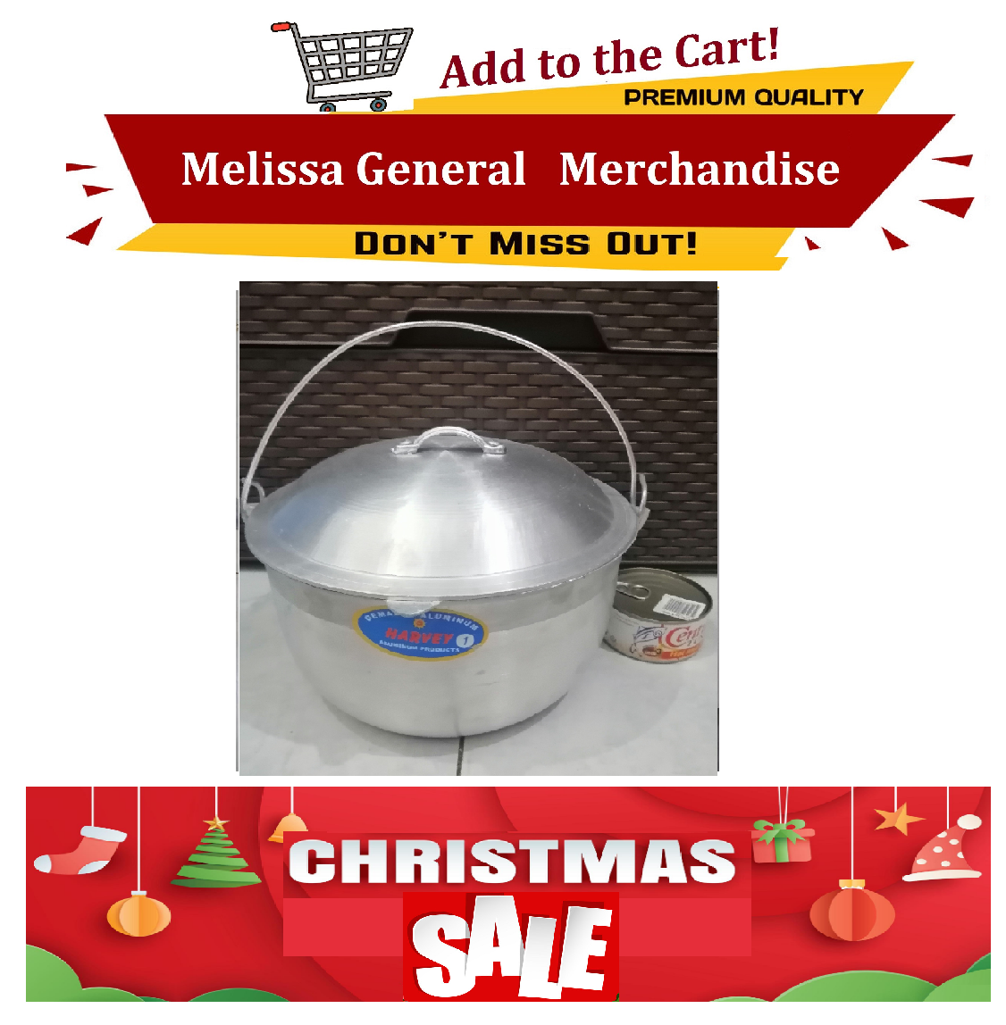 Harvey Swing Handle Aluminum Kaldero Size 1 | Lazada PH