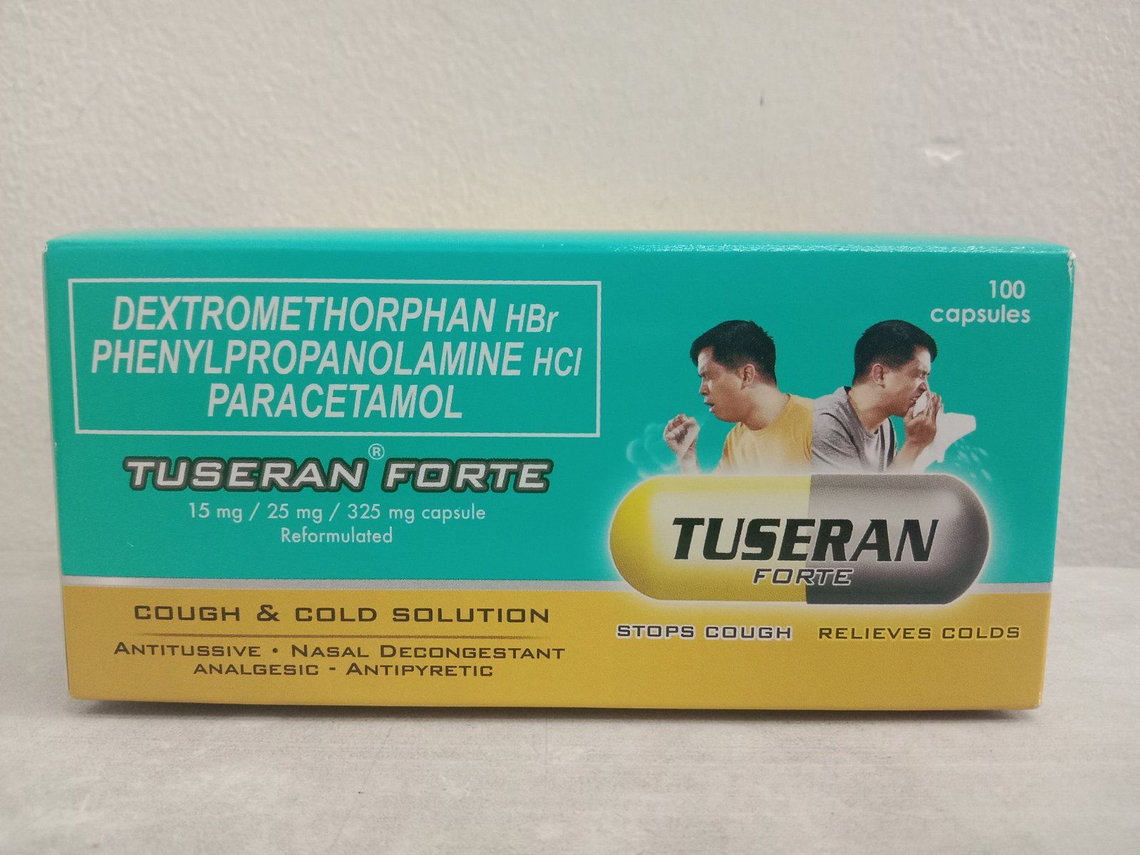 TUSERAN FORTE 100 CAPSULES/ BOX | Lazada PH