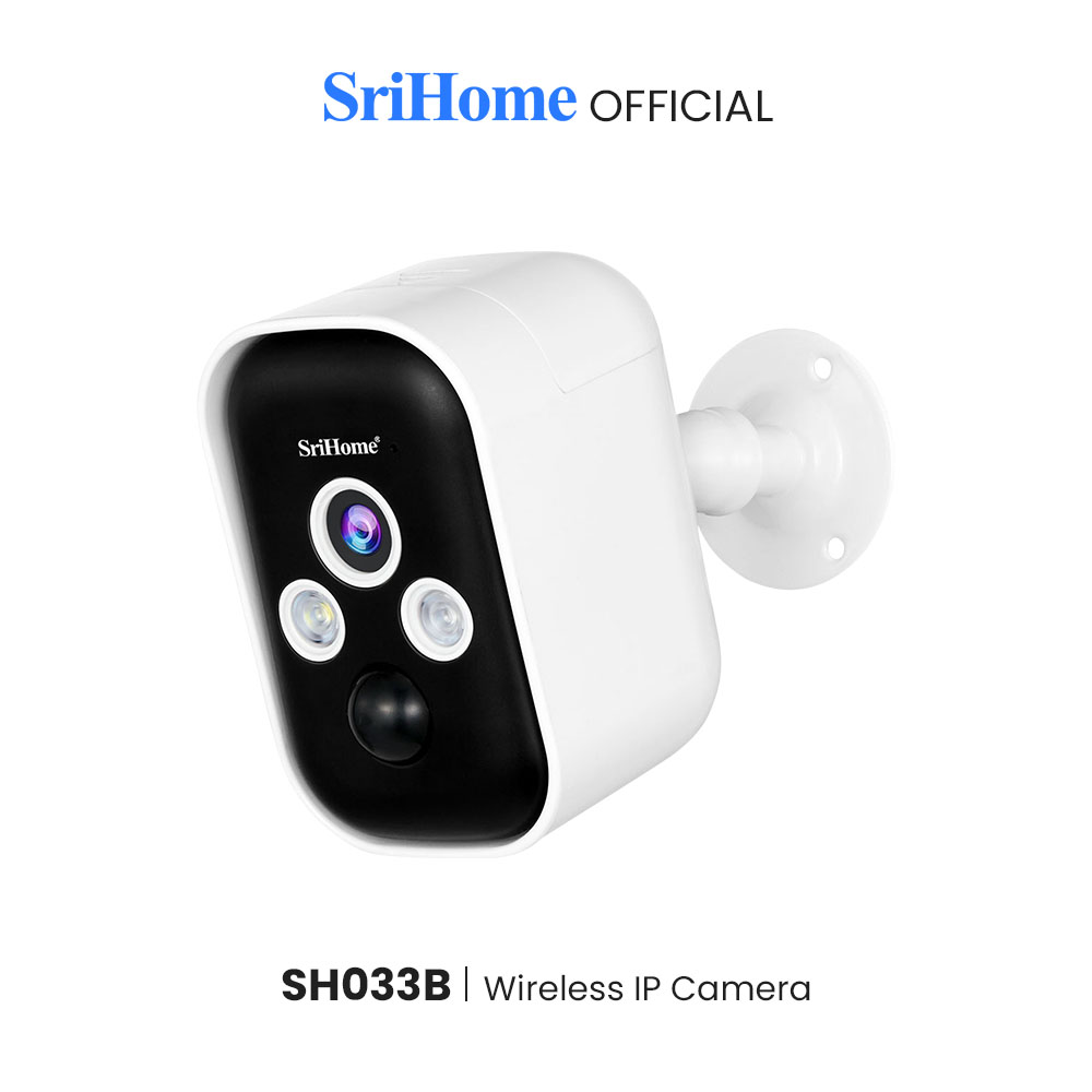 SriHome SH033B+SP032 Solar Panel 1440P 4MP / SH033B 2MP Waterproof and ...