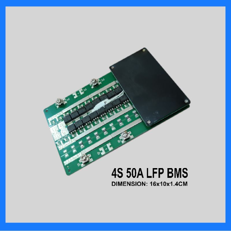 JLGW LiFePO4 BMS 12V 4S 50A, 12V 4S 100A, 24V 8S 50A | Lazada PH