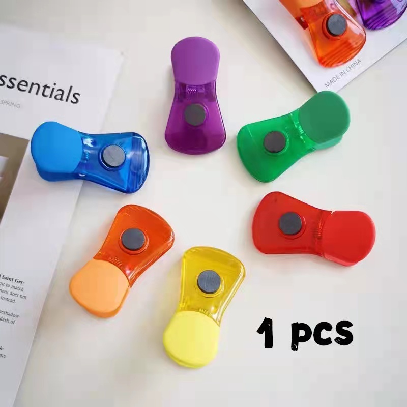 Food Storage Bag Plastic Seastic Sealing Clip Refrigerator Magnet Paper ...