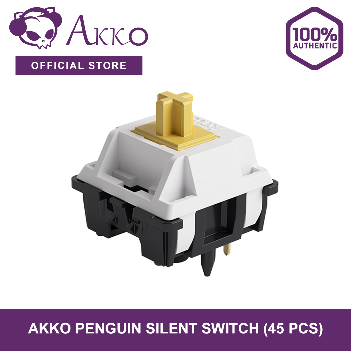 Akko Penguin Silent Switch (45 Pcs) | Lazada PH