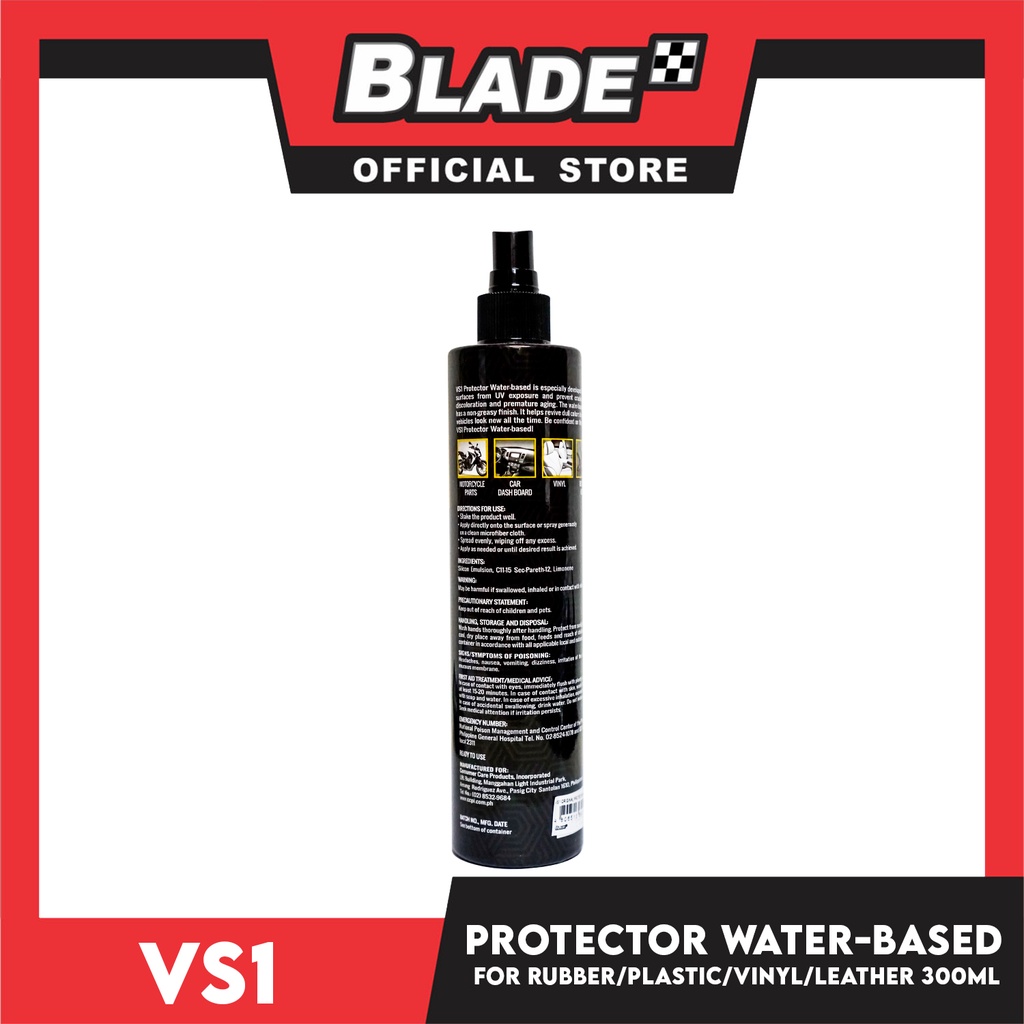 VS1 Original Protector Water-Based For Rubber Plastic Vinyl Leather ...