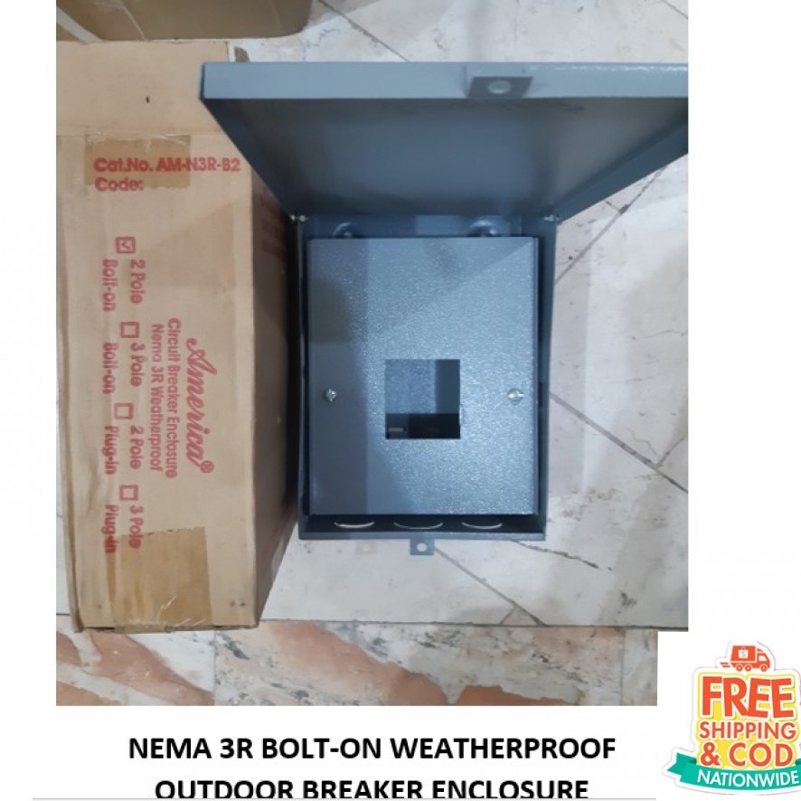 【factory outlet】 Nema 3R Circuit Breaker Box for Outdoor Plug in Bolt ...