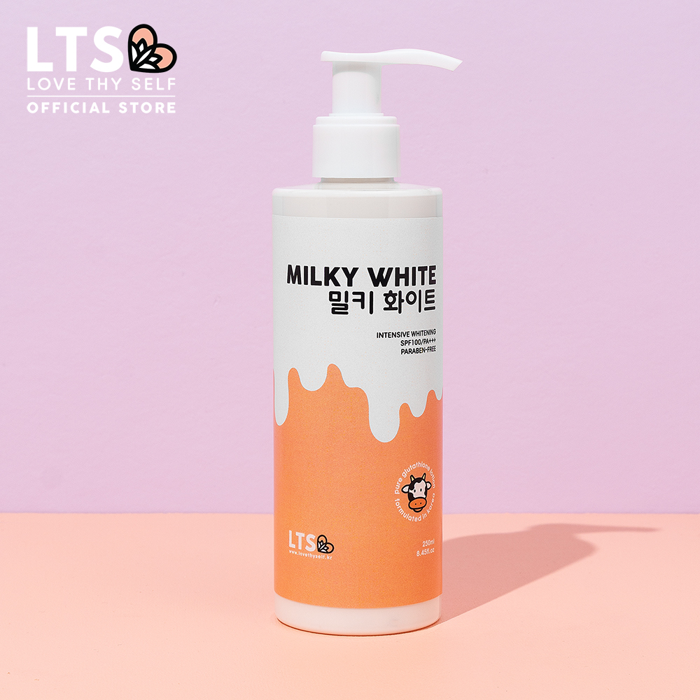 LTS Milky White Intensive Whitening Pure Glutathione Lotion with SPF ...