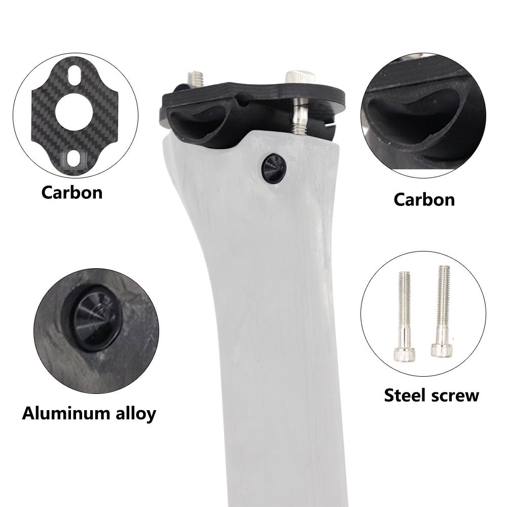 Kocevlo Carbon Bicycle Stem Top Cap with Screw For F12 Seatpost Carbon ...