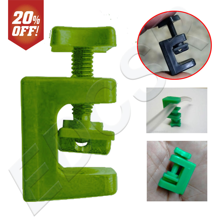 G-CLAMP Aquarium Air Pump Airflow Air Flow Control Controller Regulator ...