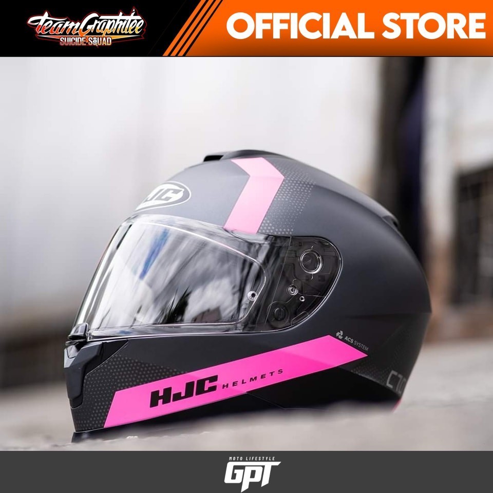 【Free shipping】HJC HELMET C70 EURA DUAL VISOR | Lazada PH