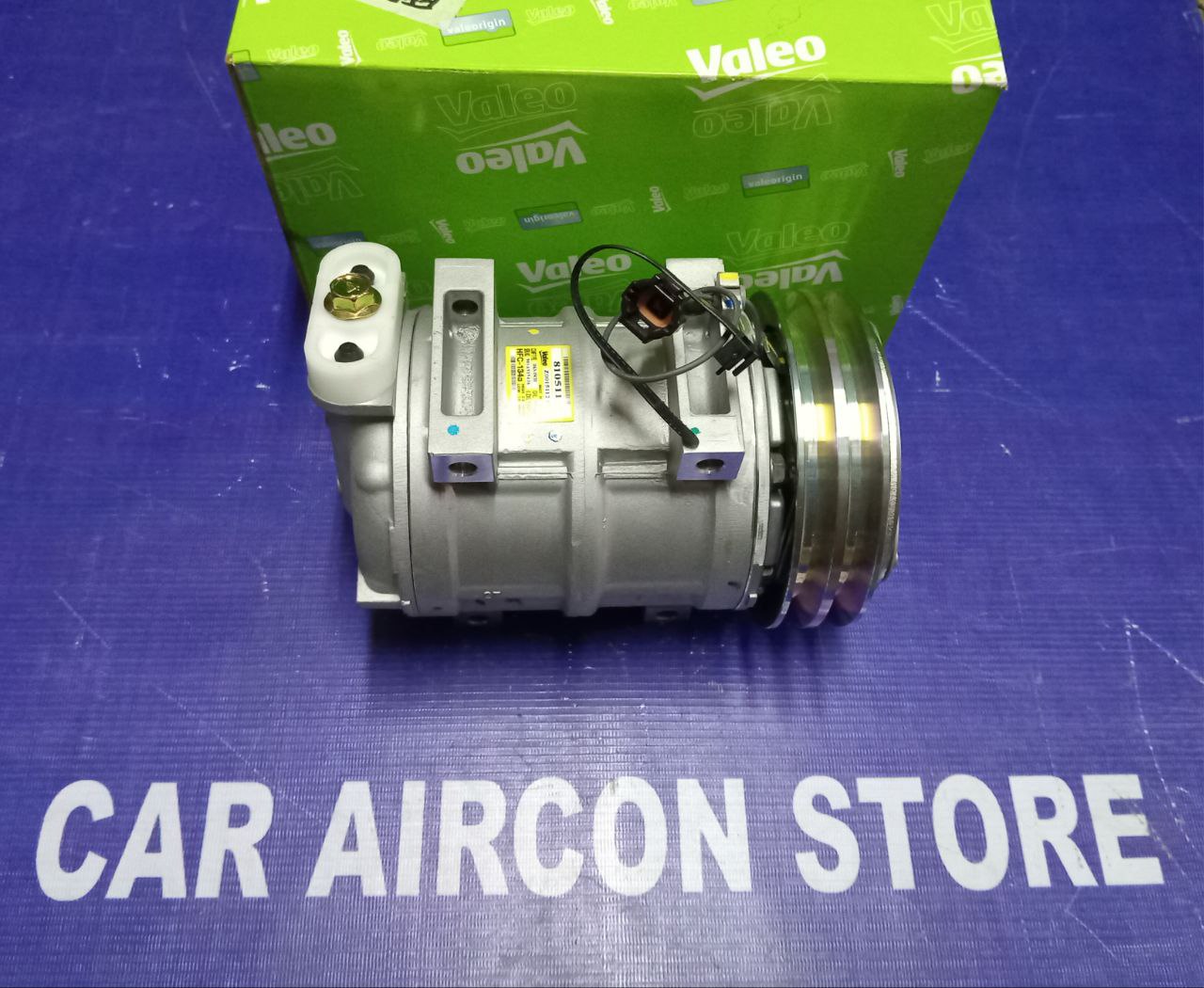 ISUZU TRAVIZ car aircon compressor VALEO ORIGINAL (814843) 12 volts ...