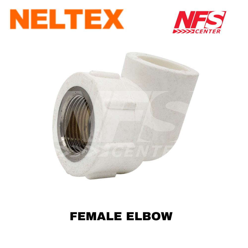 Neltex PP-R Female Elbow | Threaded | Fitting | Lazada PH