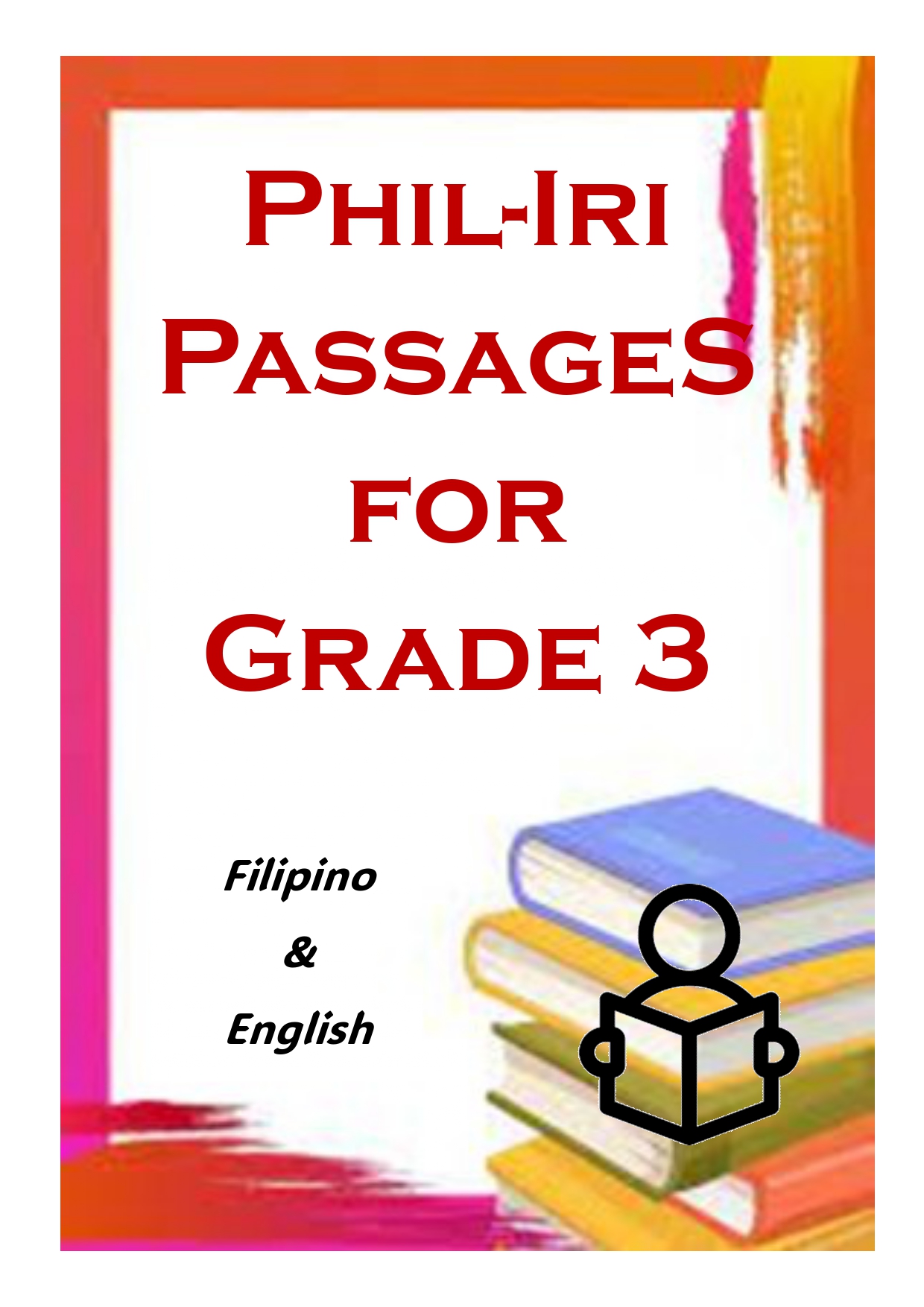 PHIL-IRI PASSAGE GRADE 3 FILIPINO & ENGLISH 16 pages free bookbind | Lazada PH