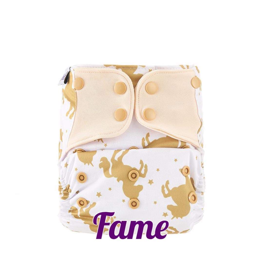 Booldeet Posh Cloth Diaper with 4-layer Contoured insert fame | Lazada PH