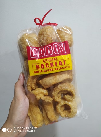 Daboy's Chicharon Special Backfat (Spicy) | Lazada PH