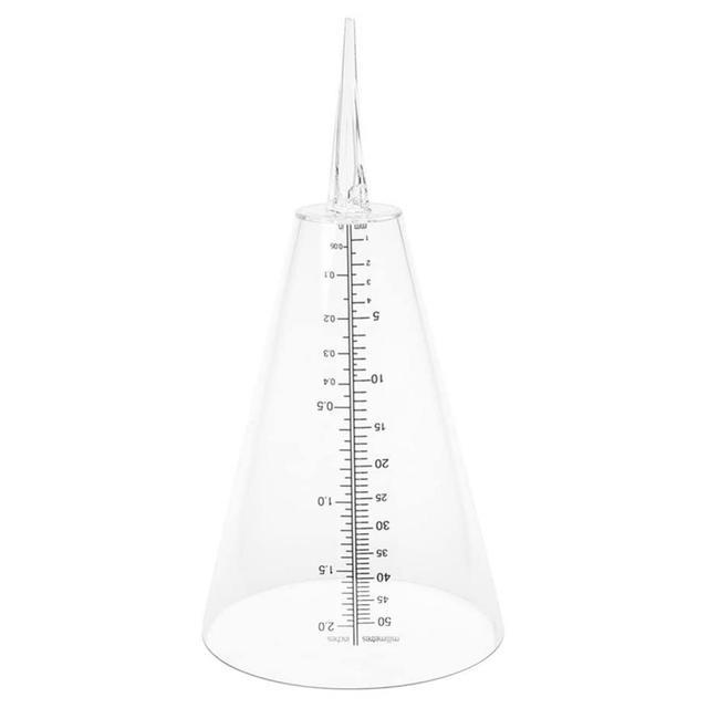Portable Plastic Outdoor Garden Conical Rain Meter Gauge Stake ...