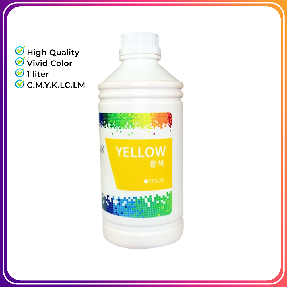 YASEN PIGMENT INK | 1 Liter / 1000ML High Quality Waterproof Pigment ...