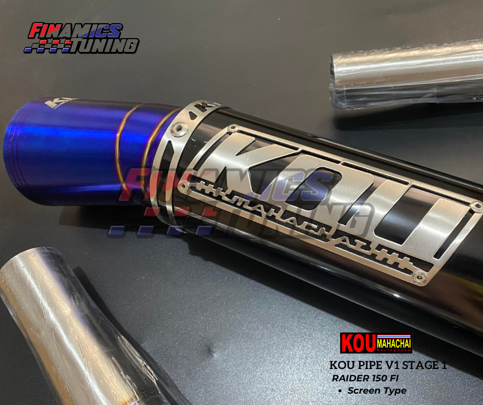 KOU RACE PIPE V1 STAGE 1 RAIDER 150 FI | Lazada PH