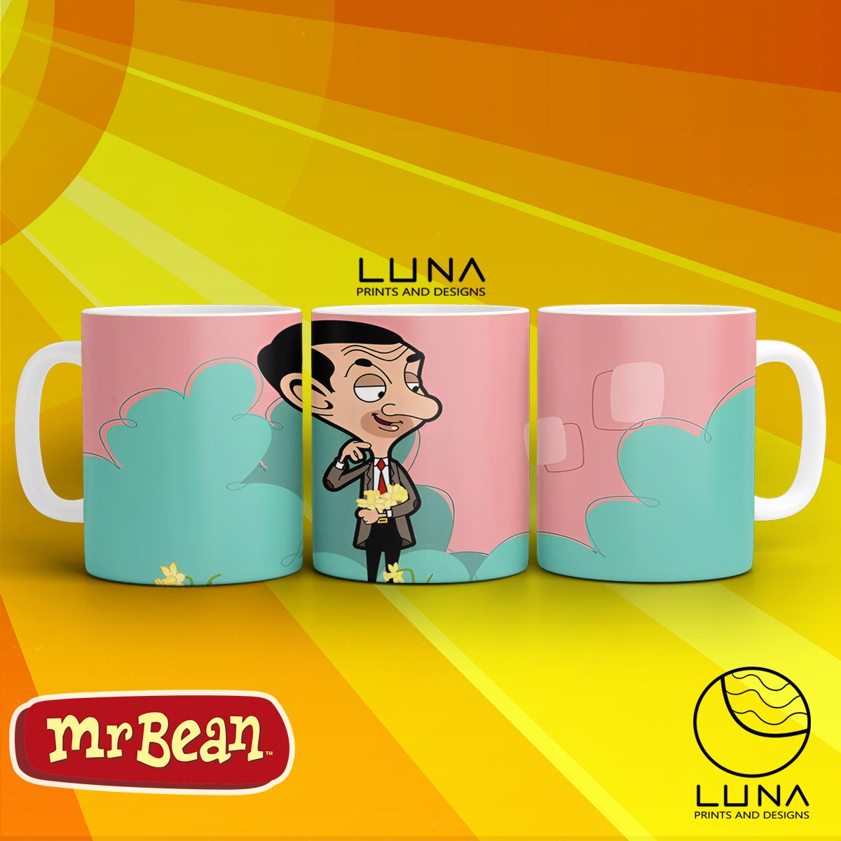 Mr Bean Mug Collection - The Luna Merch | Lazada PH