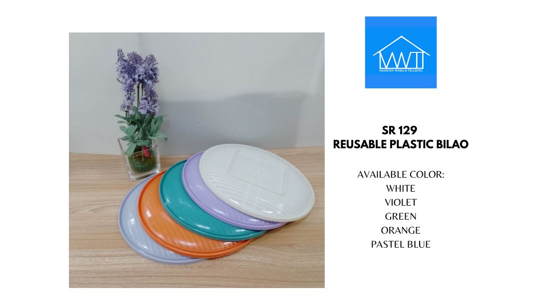 Reusable Plastic Bilao Colored (Size 10") sold by 6 pcs. | Lazada PH