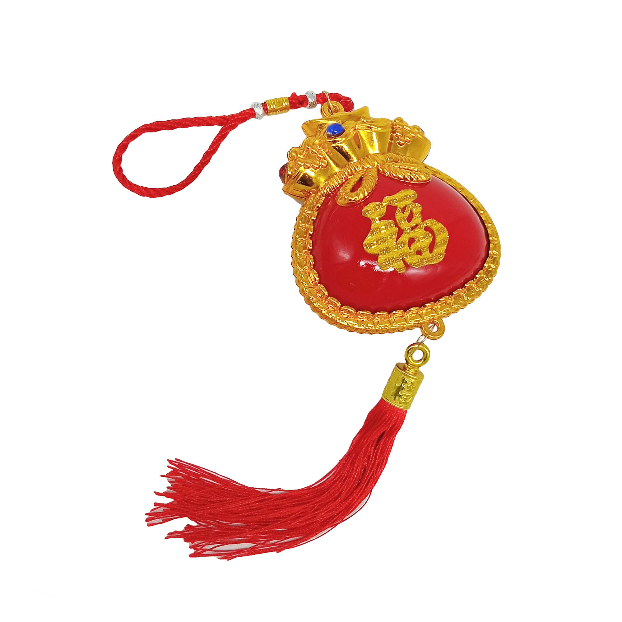 Betterhome new Door/car/home Hanging Lucky Charm lucky bag " FU DAI ...