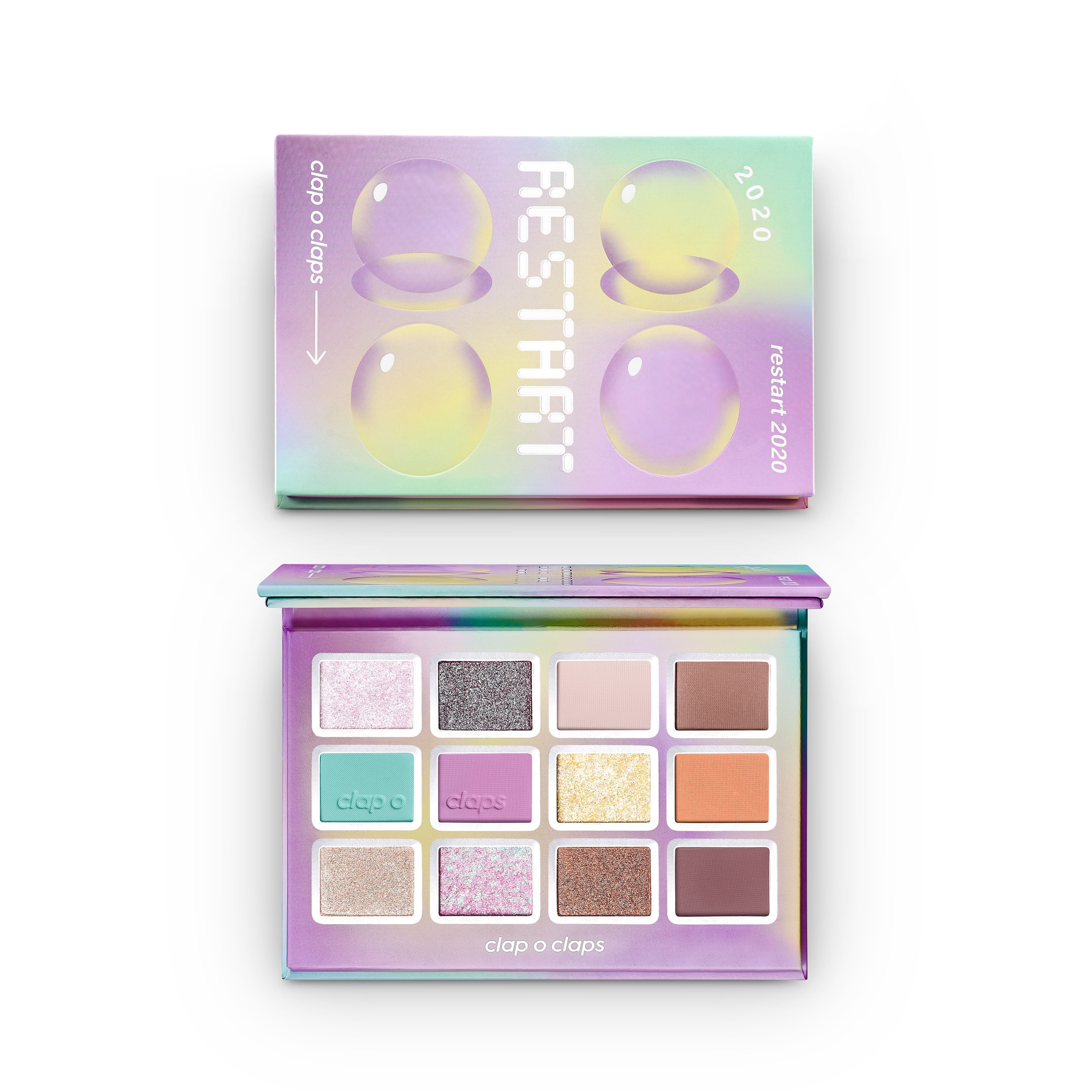 clap o claps new millennial 12 colors eyeshadow palette | Lazada PH