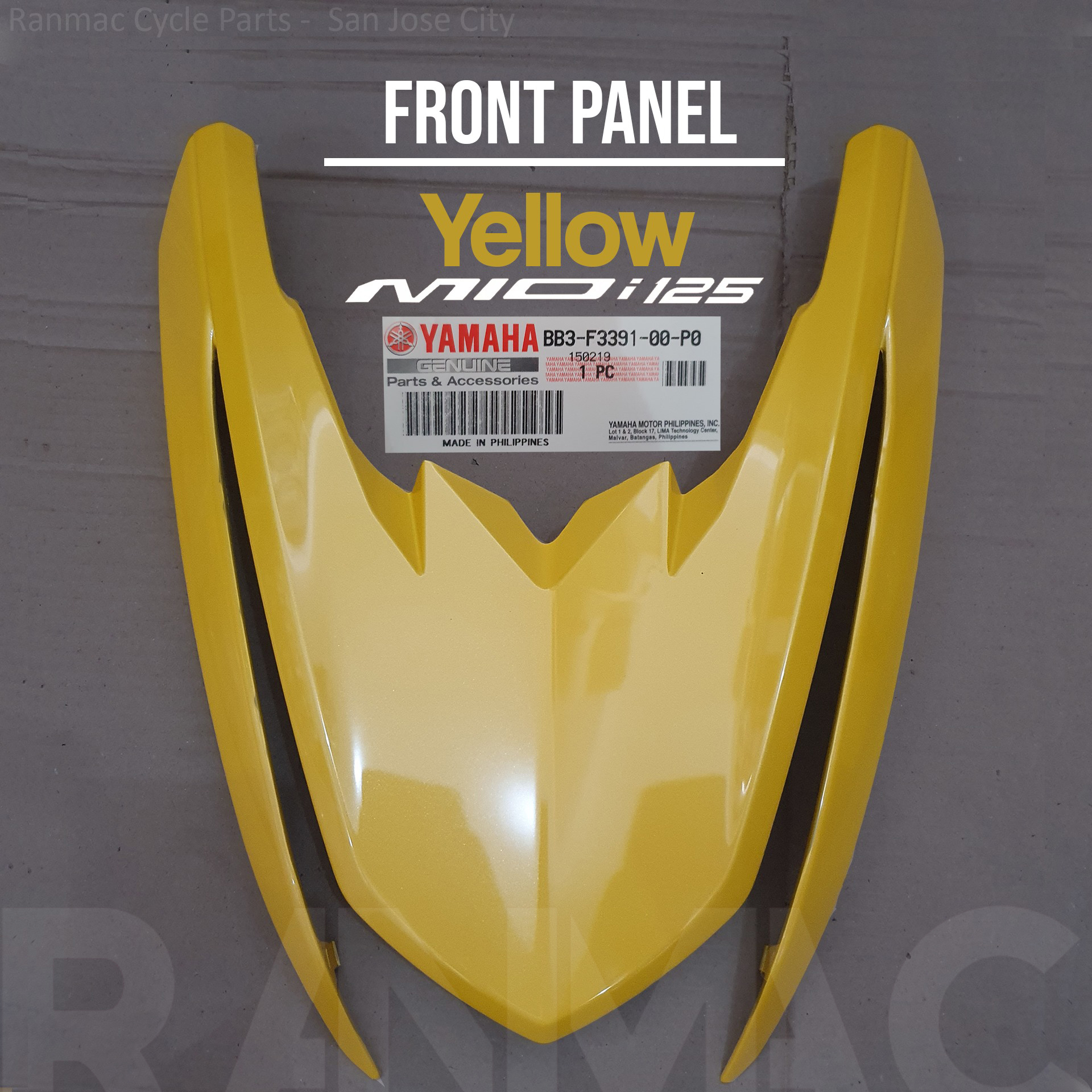 [Yamaha Genuine Parts] Original Sealed Front Panel for Mio i 125 ...
