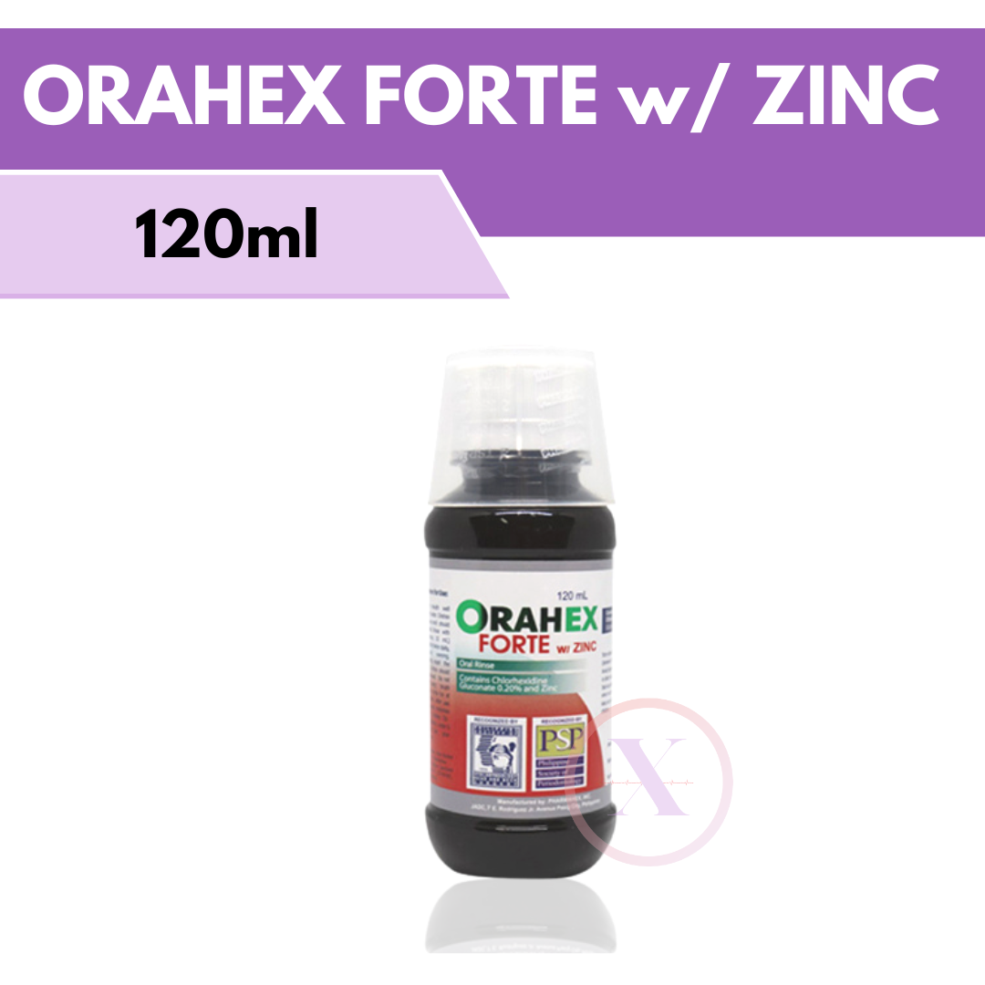 Orahex Forte with Zinc ( Oral Rinse Mouthwash) | Lazada PH
