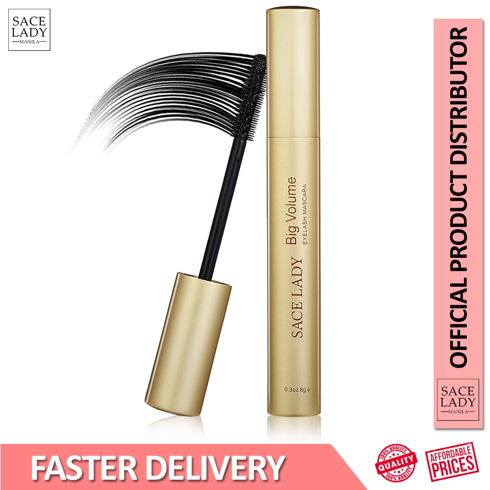 SACE LADY MANILA EXTRA BLACK WATERPROOF MASCARA VOLUME LENGTH CURL ...