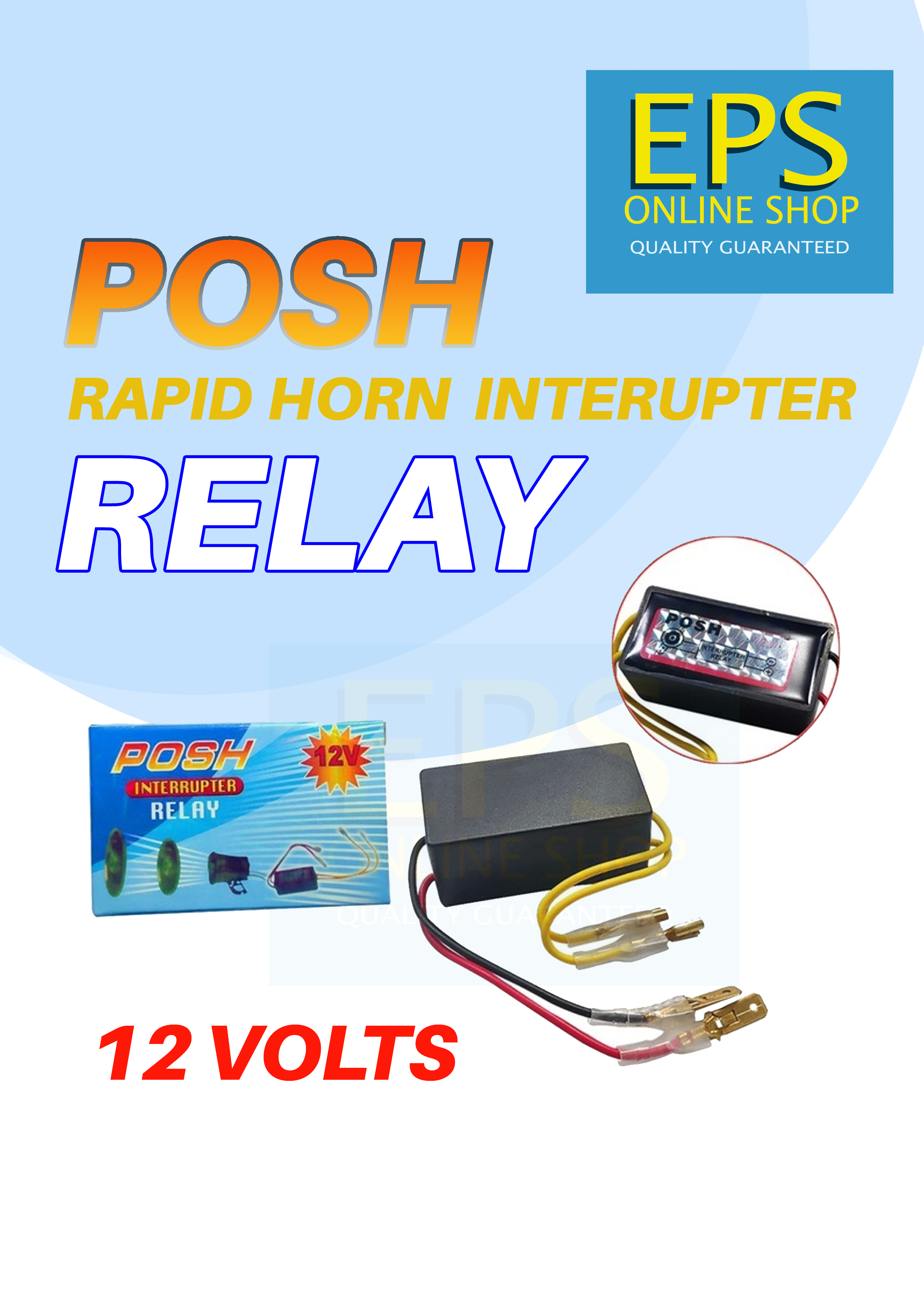 Motorcycle Posh Interrupter Horn Relay | Lazada PH