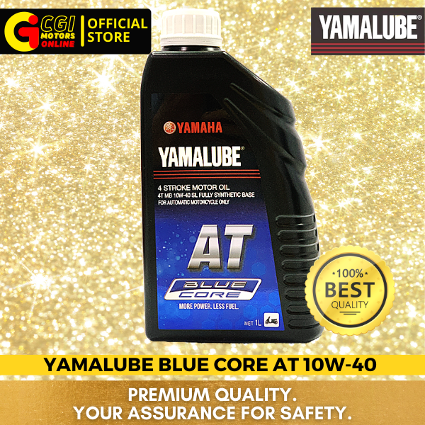 Yamaha Yamalube AT Blue Core 4-AT 10w-40 Fully Synthetic Base 4 Stroke ...