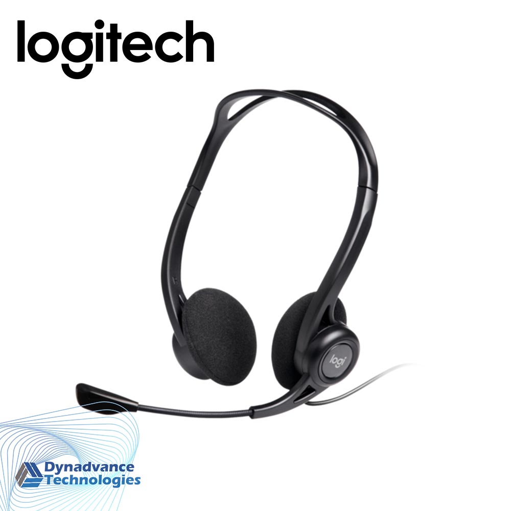 Logitech H370 USB Computer Headset with Noise-Cancelling Microphone ...