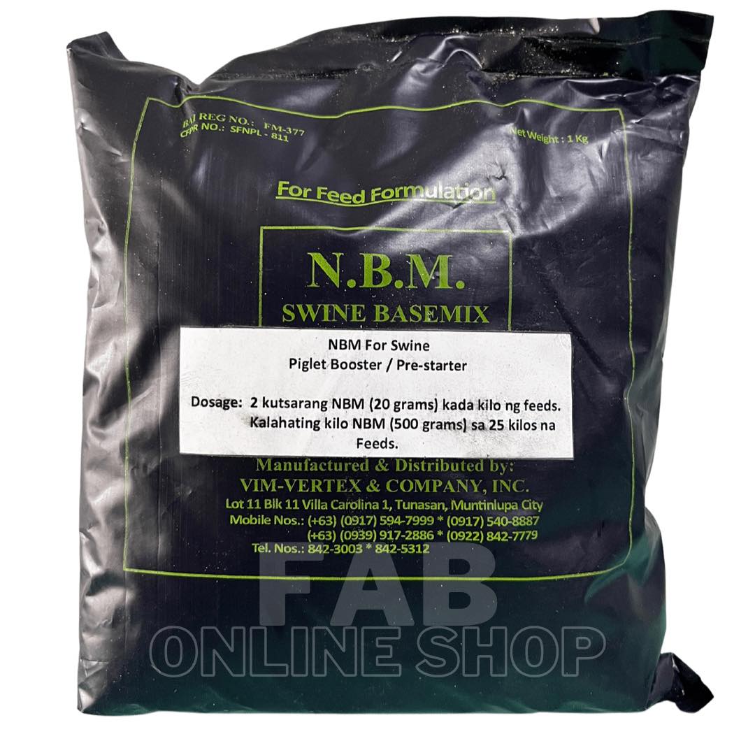 1kg Nano Base Mix (NBM / Nano Basemix for Ruminants, Aqua, Swine and Poultry) | Lazada PH