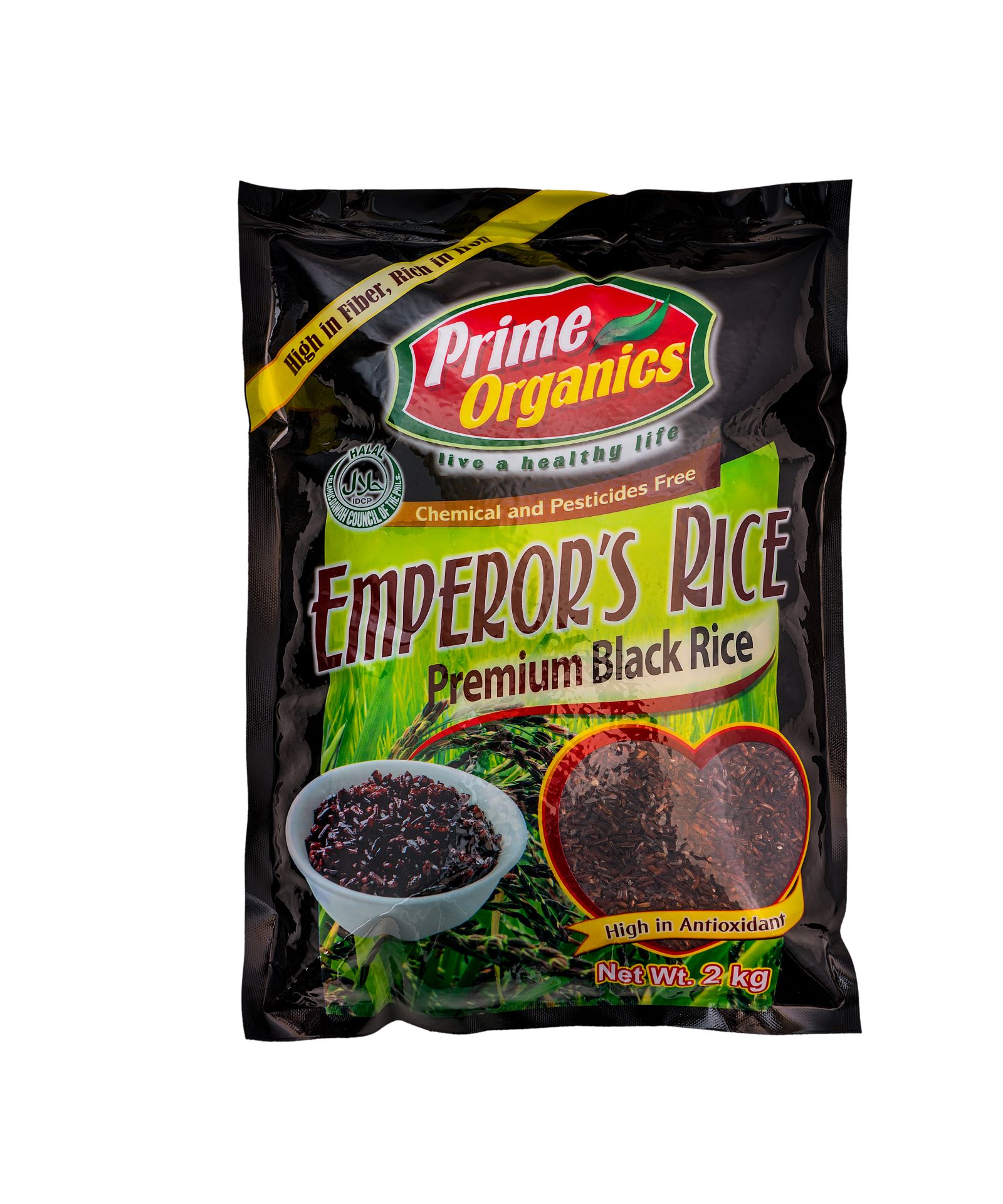 Prime Organics Emperor's Black Rice 2kg | Lazada PH