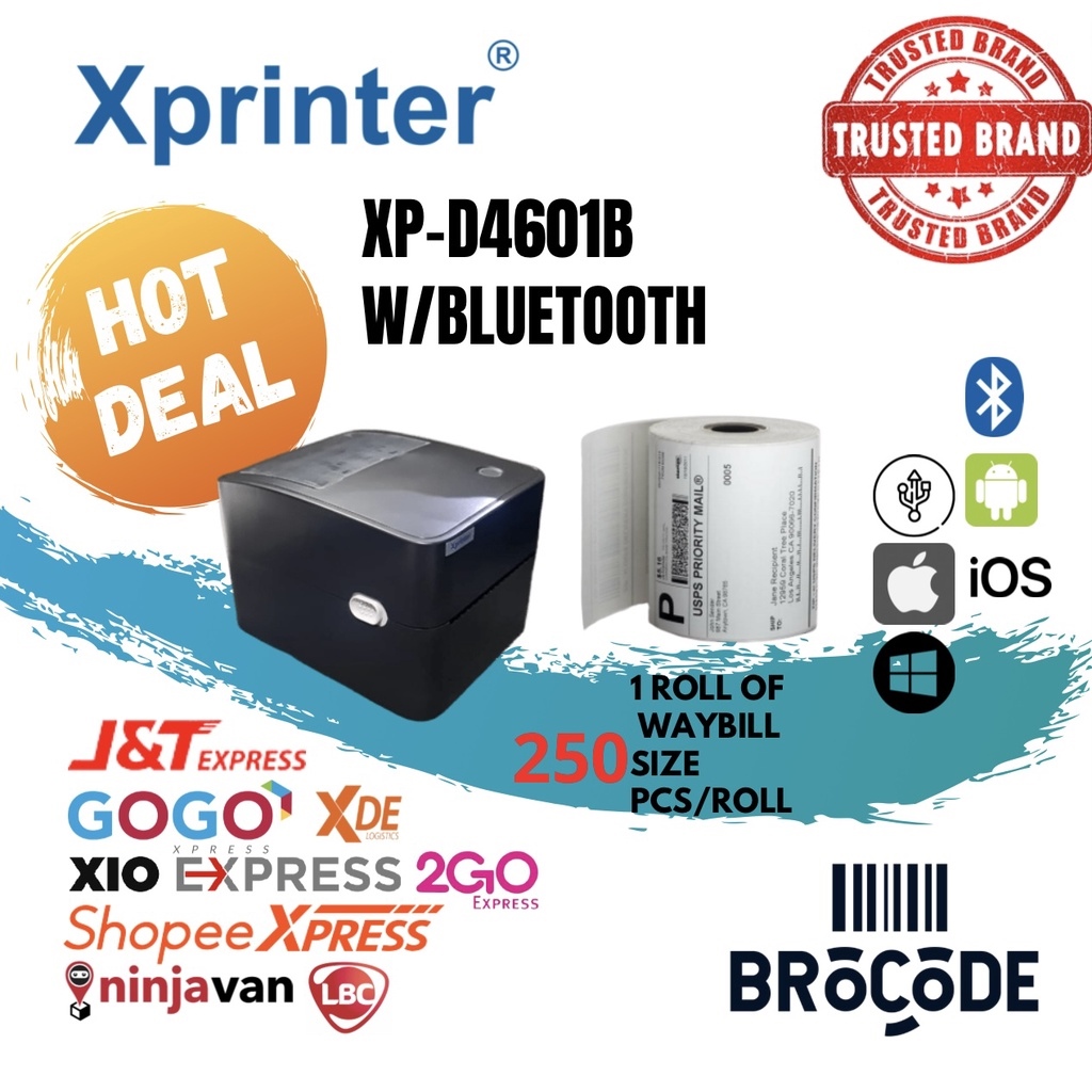 Xprinter XP420B WAYBILL PRINTER with BLUETOOTH | Lazada PH