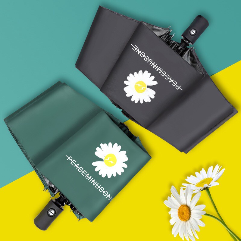 c|'#3664 Little Daisy 3Folds Automatic Open/Close UV Protection ...