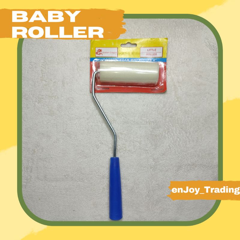 PER PIECE Paint Roller 4" Baby Roller Cotton Foam | Lazada PH