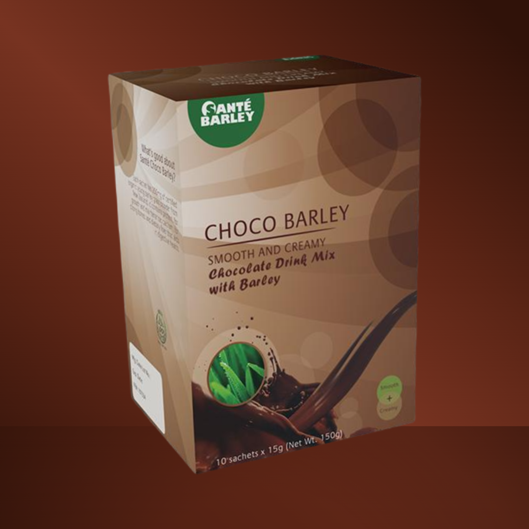 Sante Barley Choco Barley Smooth and Creamy Chocolate Drink Mix with ...