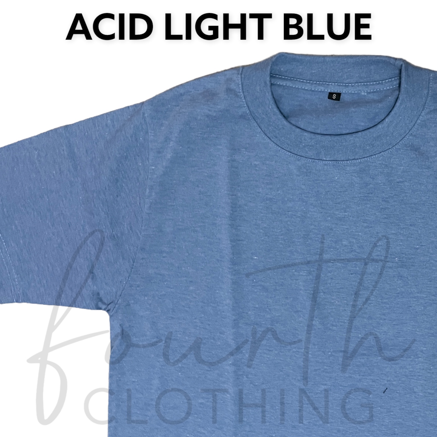 Pro Club Inspired Acid Classic Crew Neck Shirt Tees T-Shirt (CVC Cotton ...