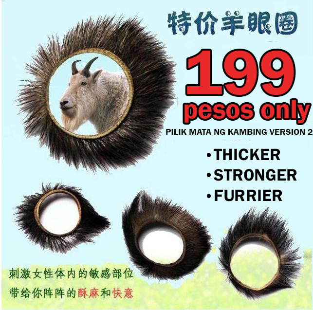 Goat eyelashes/Pilik mata ng kambing for men new version | Lazada PH