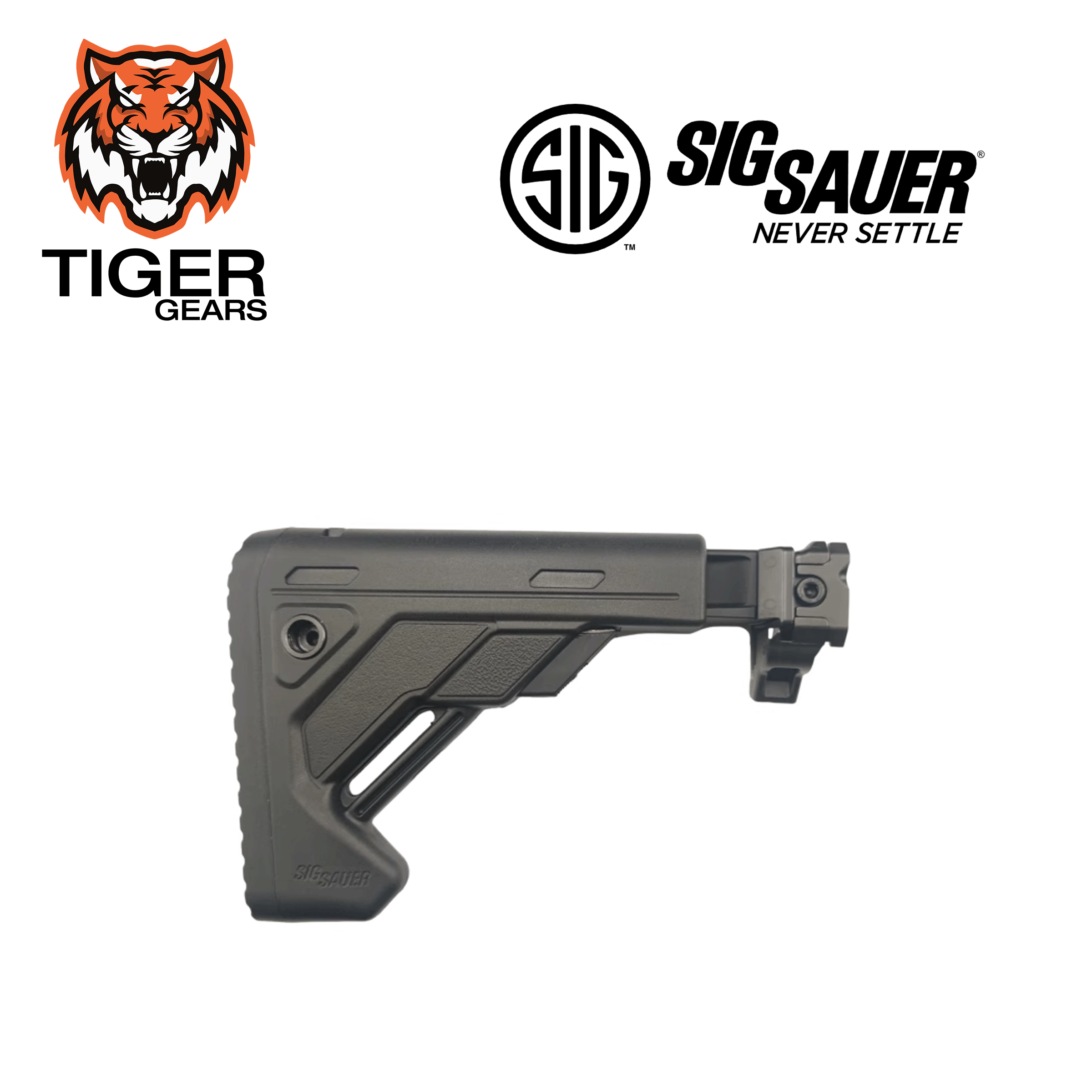 Tiger Gears Sig Sauer MPX Retractable Folding Stock Accessory for Toy ...
