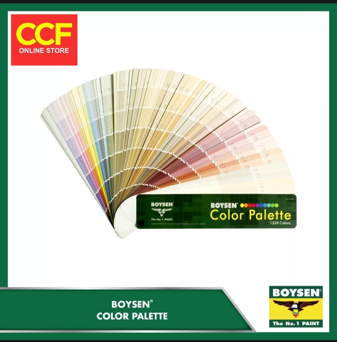 Boysen Color Palette Color Chart 1320 Colors | Lazada PH